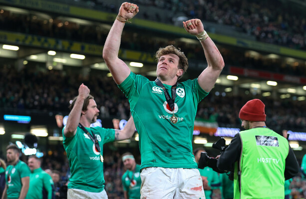 'I saw it and thought, 'this is what Tadhg Beirne would do', so I just ...