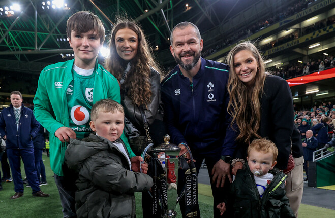 Ireland rugby boss Andy Farrell plans on making team even better for ...