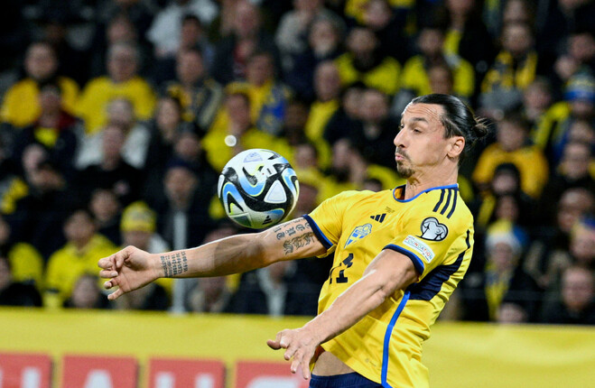Zlatan Ibrahimovic makes history for Sweden, Man United star hits brace