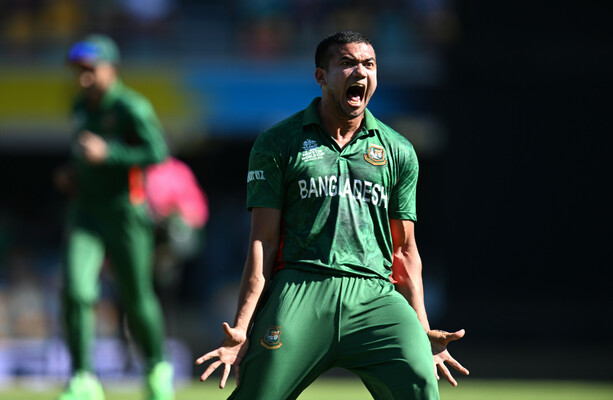 Bangladesh beat Ireland by 22 runs after Taskin burst · The 42