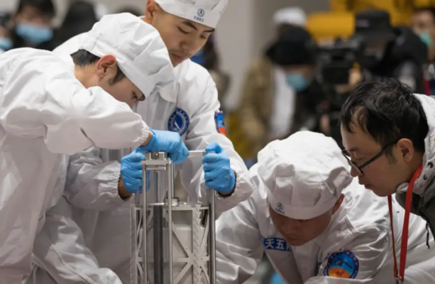Scientists discover new source of water in moon samples from China mission