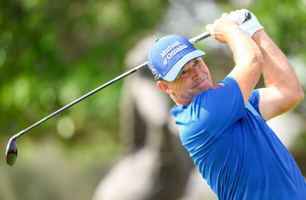 Patrick Rodgers leads Texas Open, Padraig Harrington 5 shots off lead