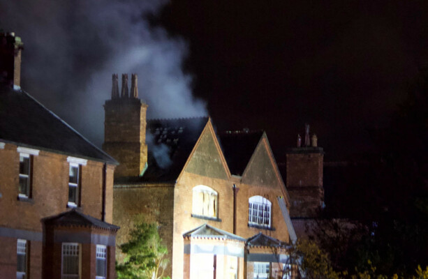 Man arrested over suspected arson attack on two 19th century red brick ...