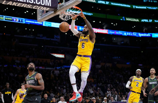 'This is what our sport is all about' - LeBron James leads Lakers into ...