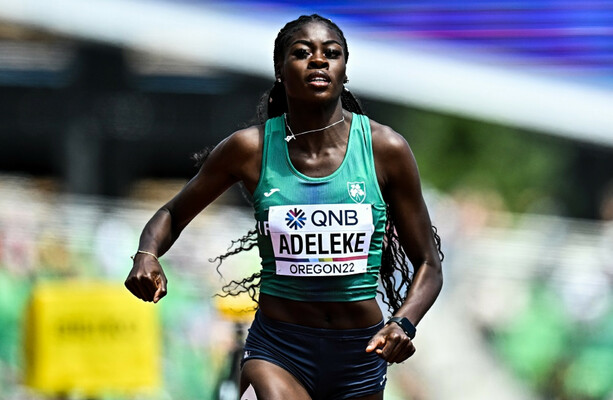 Rhasidat Adeleke's star continues to rise with latest Irish 200m record
