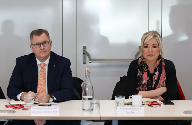 Support for DUP up but Sinn Féin remains most popular party in NI, poll ...