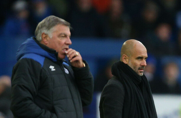 Pep Guardiola agrees that Sam Allardyce is on same level as him · The 42