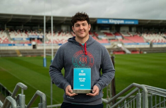 Ulster's Tom Stewart wins Next-Gen Player of the Season accolade