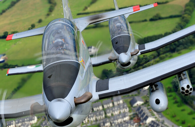 Ireland's air policing security failure and how the British system ...