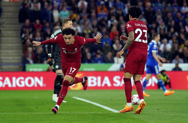 Jones on the double as Liverpool push Leicester to the brink of relegation
