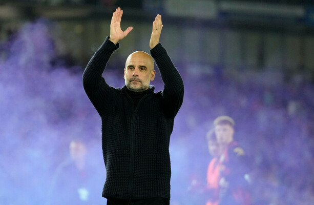 Pep Guardiola in high spirits after City players drink Manchester dry