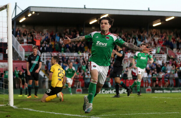 Keating strikes late as Cork City beat eight-man Shamrock Rovers
