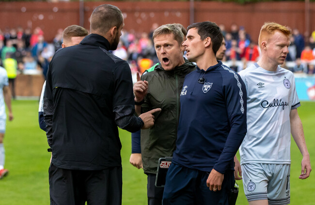 Damien Duff handed one-match touchline ban for Pats red card · The 42