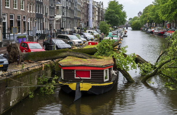Two dead as severe summer storm hits the Netherlands and Germany