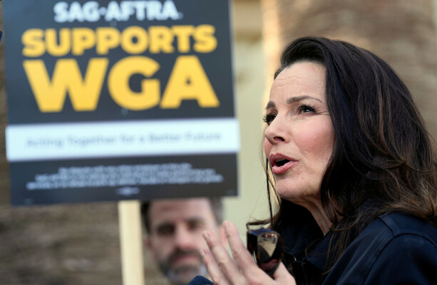 Actors' union president Fran Drescher says strike is 'seminal hour' for ...