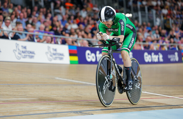 Burns sets new national record at UCI World Championships · The 42