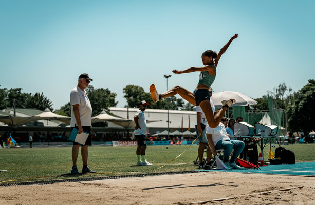 Ndudi wins long jump gold at European U20 Championships · The 42