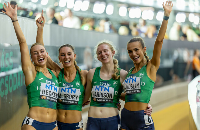 Irish 4x400m relay team qualify for World Championship final · The 42
