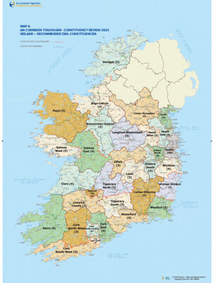 Here's how Ireland's constituencies will look for the next election