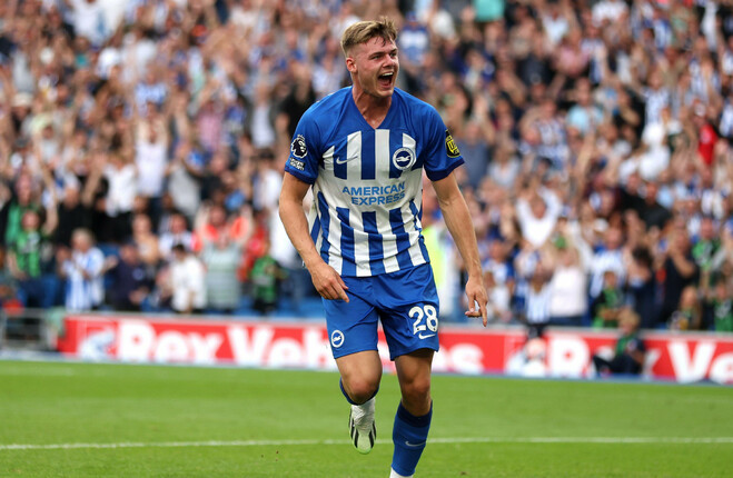 Evan Ferguson stars with first Premier League hat-trick as Brighton ...