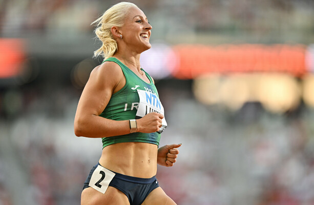 Sarah Lavin breaks national 100m record · The 42