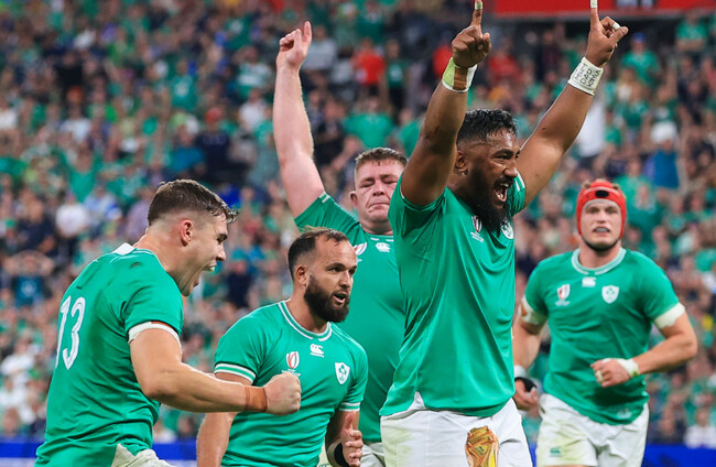 As it happened: Ireland v Scotland, Rugby World Cup · The 42