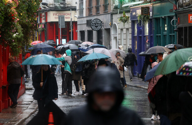 Rain warnings for eight counties as localised flooding and difficult ...