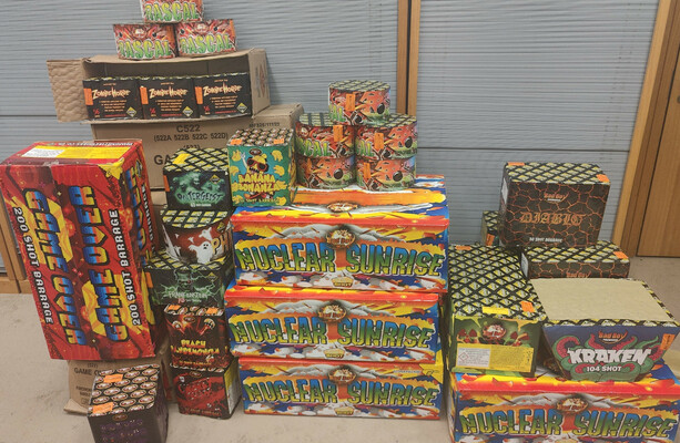 29 boxes of fireworks worth around €8,000 seized after search of Dublin ...