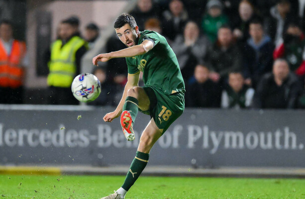 Former Ireland U21 Finn Azaz scores stunner in Plymouth's thriller with ...