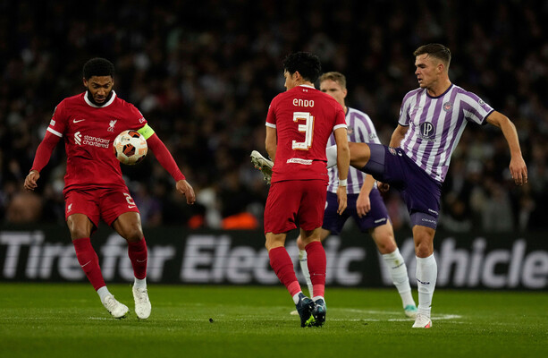 Liverpool see late goal ruled out and slip to defeat in Toulouse