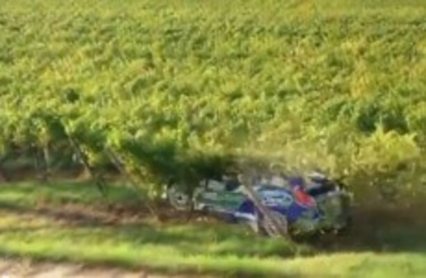 VIDEO: Petter Solberg's bizarre crash at Rally France · The 42