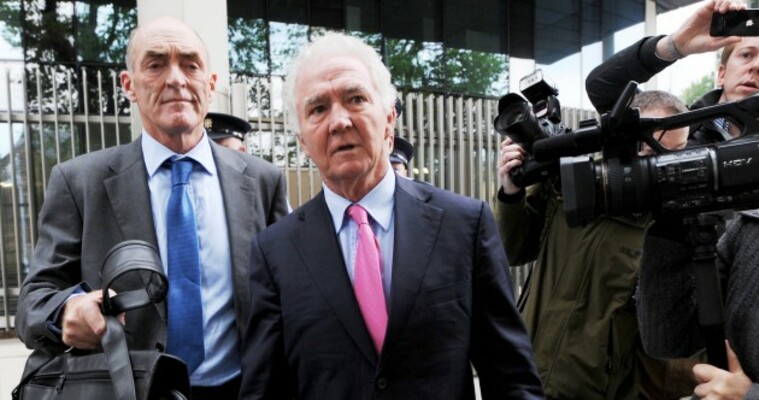 Video: Seán FitzPatrick leaves court after case sent for trial