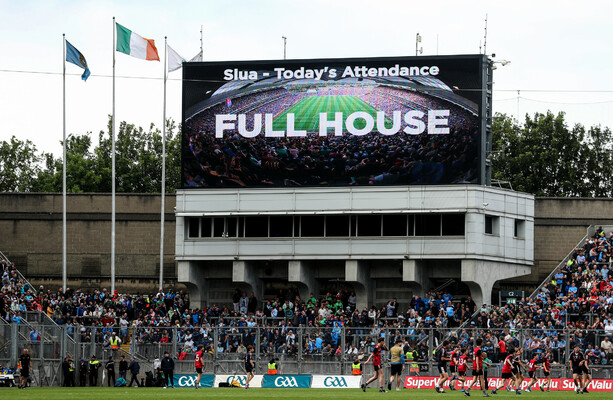 GAA gate receipts up 15% last year, but total revenue down 13% · The 42