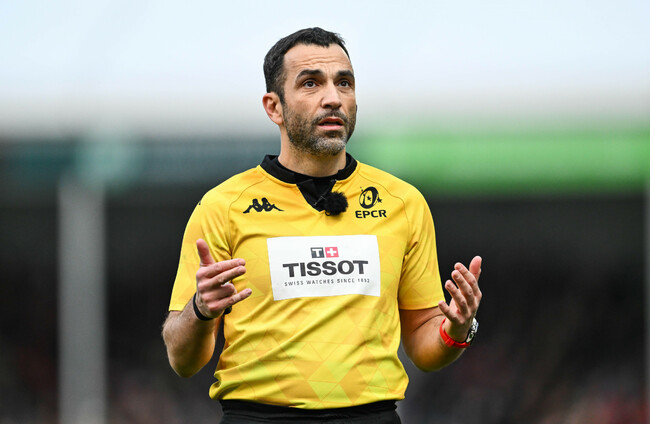 French referee Mathieu Raynal to retire after July Tests · The 42