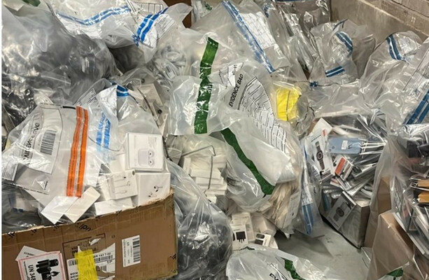 Over 20,000 counterfeit Apple and electronic devices seized by officers ...