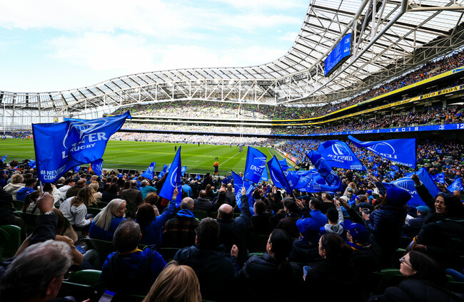 Leinster Rugby to move to Aviva Stadium and Croke Park next season ...
