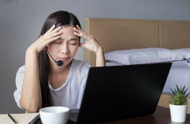 Tired after a long day of video calling for work? It might be because ...