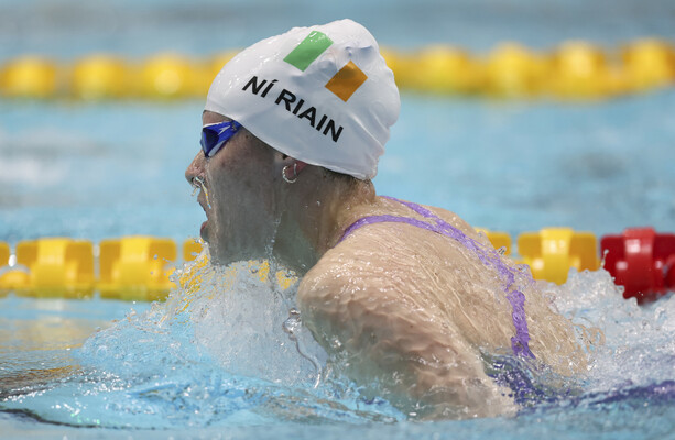 Róisín Ní Riain is double European champion at Para Swimming Championships