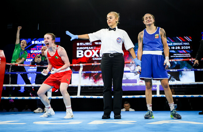 Shannon Sweeney and Aoife O'Rourke win gold at European Boxing ...