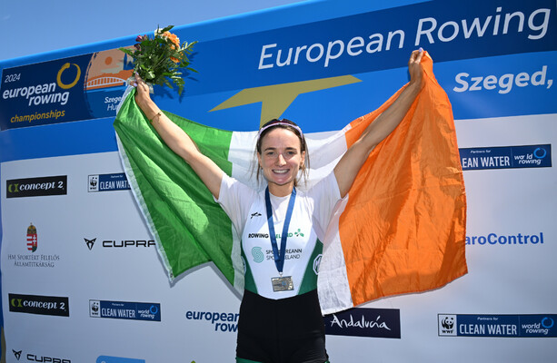 Silver for Ireland's Margaret Cremen at European Rowing Championships