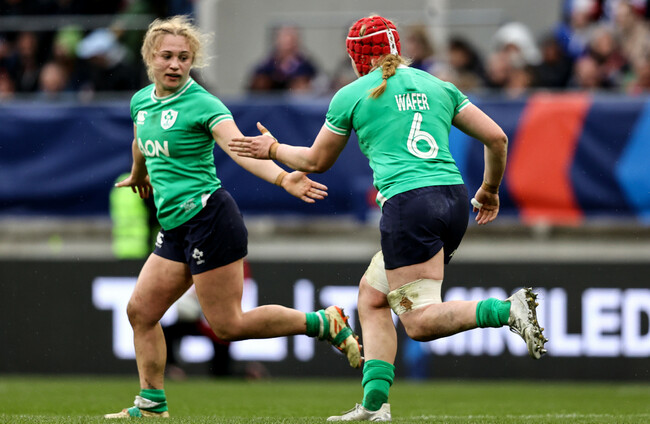 Ireland's Neve Jones and Aoife Wafer make Six Nations Team of the ...