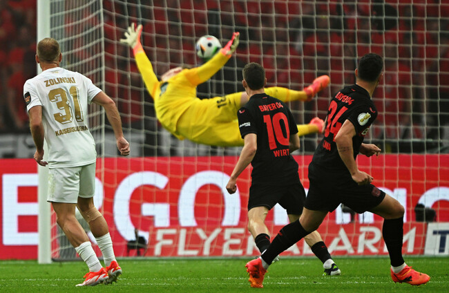 Xhaka stunner seals German Cup win for 10-man Leverkusen · The 42
