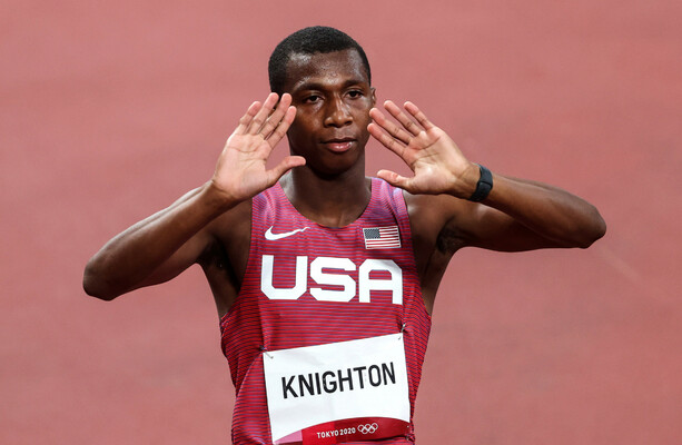 US sprinter Erriyon Knighton cleared for Olympic trials despite ...