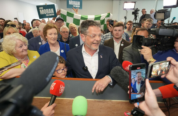 John Moran inaugurated as Limerick's first directly-elected mayor today