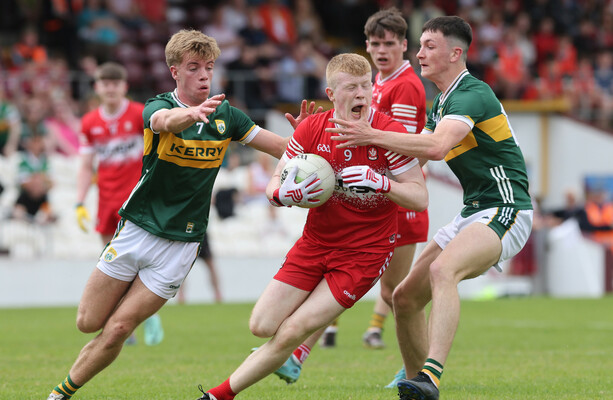 Champions Derry return to All-Ireland minor football final after edging ...