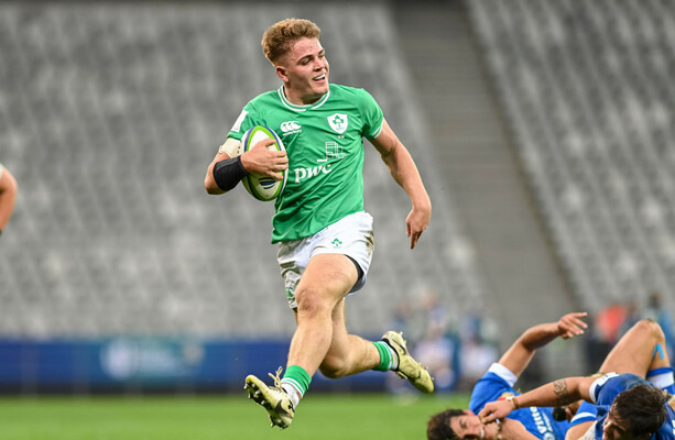 Hat-trick for Berman as Ireland make winning start at World Rugby U20 ...