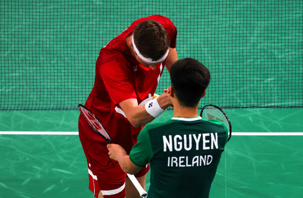 Ireland's Nhat Nguyen versus the towering Olympic champion showcases ...