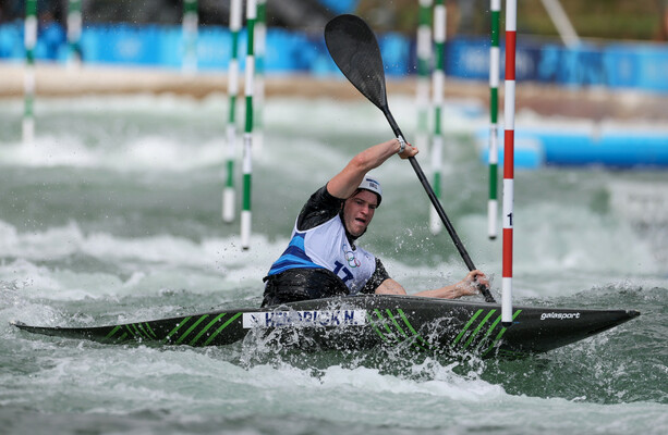 Noel Hendrick's disappointment at missing out on Canoe Slalom final