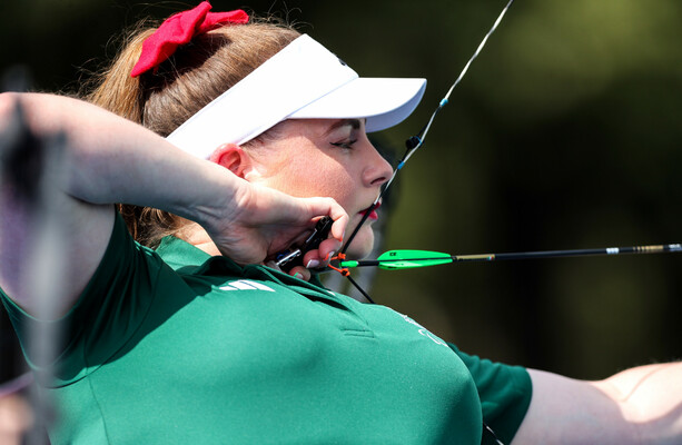 Irish archer Kerrie Leonard misses out on last 16 in individual ...