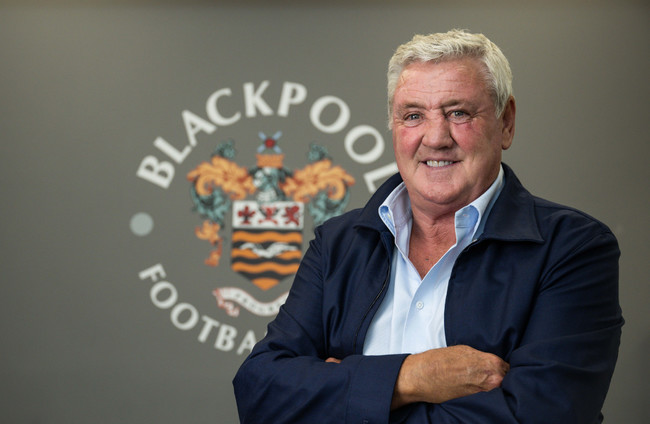 Steve Bruce returns to management with League One side Blackpool